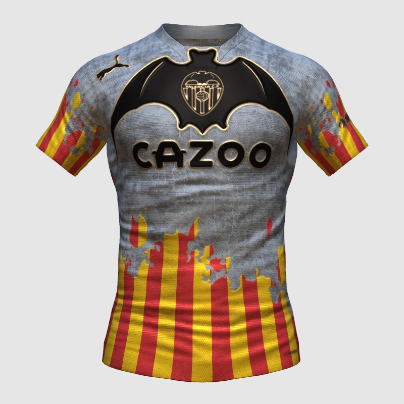 Valencia 'The Big Bat' Concrete Third Concept - FIFA Kit Creator Showcase