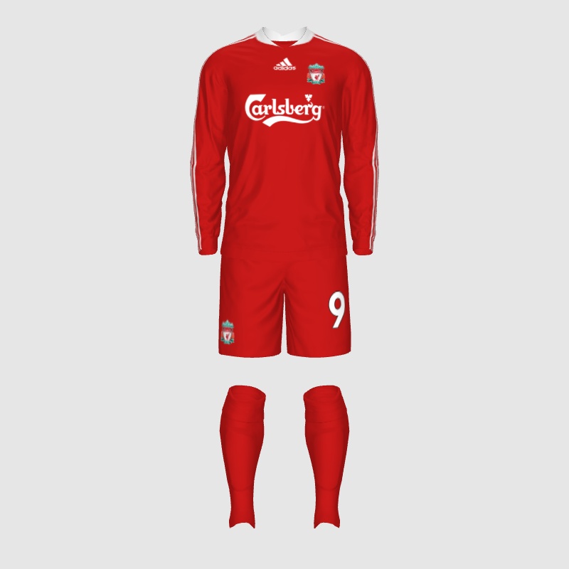 Liverpool 2008/09 Kit Fernando Torres - FIFA Kit Creator Showcase