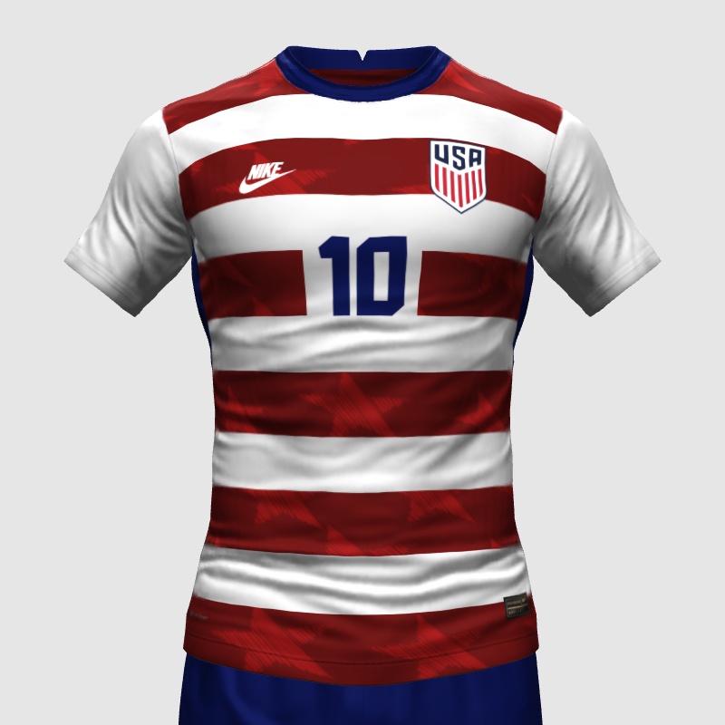 World Cup 2022 United States Home Kit Concept FIFA 23 Kit Creator World Cup 2022 United States Home Kit Concept FIFA 23 Kit Creator