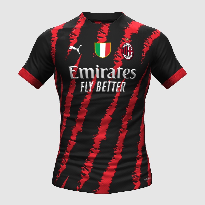 CONCEPT: AC Milan Home - FIFA Kit Creator Showcase