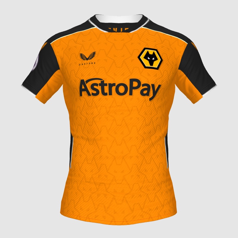 Wolverhampton home kit concept - FIFA 23 Kit Creator Showcase