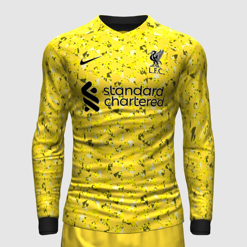 Liverpool goalkeeper home - FIFA Kit Creator Showcase