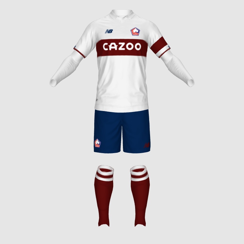 LOSC Lille retro New Balance - FIFA Kit Creator Showcase