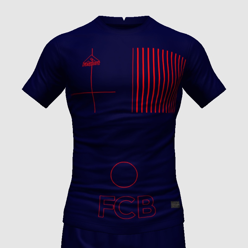 FC Barcelona X Fa.sport Away Concept - FIFA Kit Creator Showcase