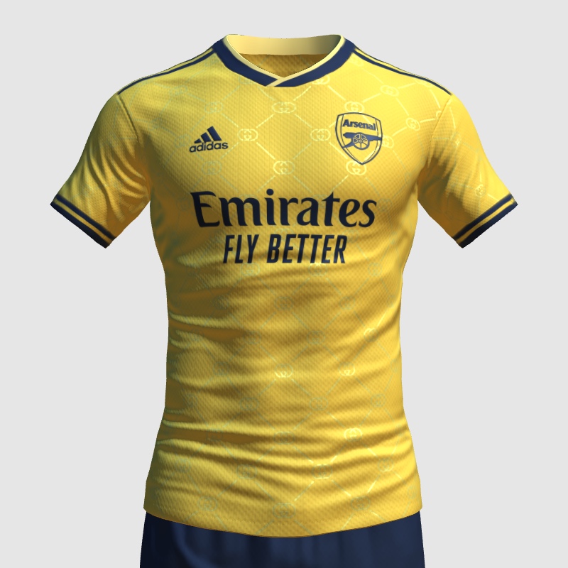 ARSENAL X GUCCI Third Kit - FIFA Kit Creator Showcase