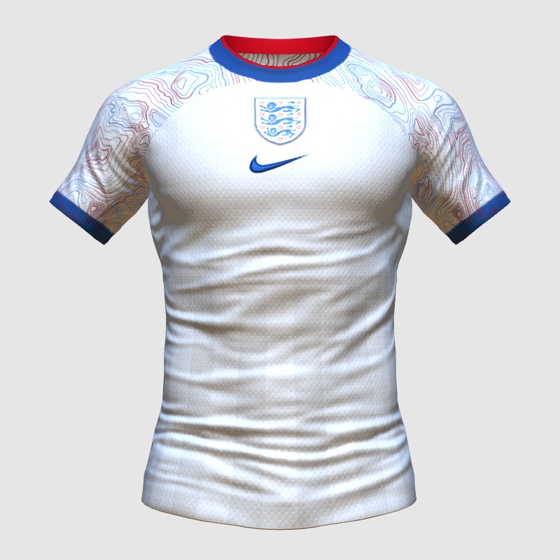 England home concept - FIFA 23 Kit Creator Showcase