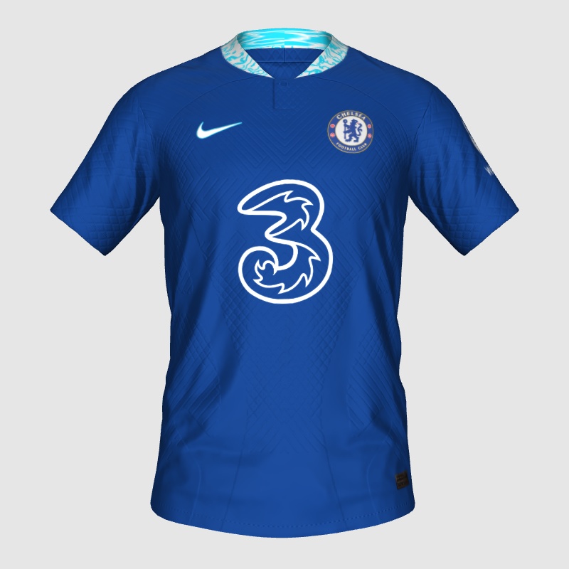 Chelsea FC 2022-23 Home Kit - FIFA 23 Kit Creator Showcase