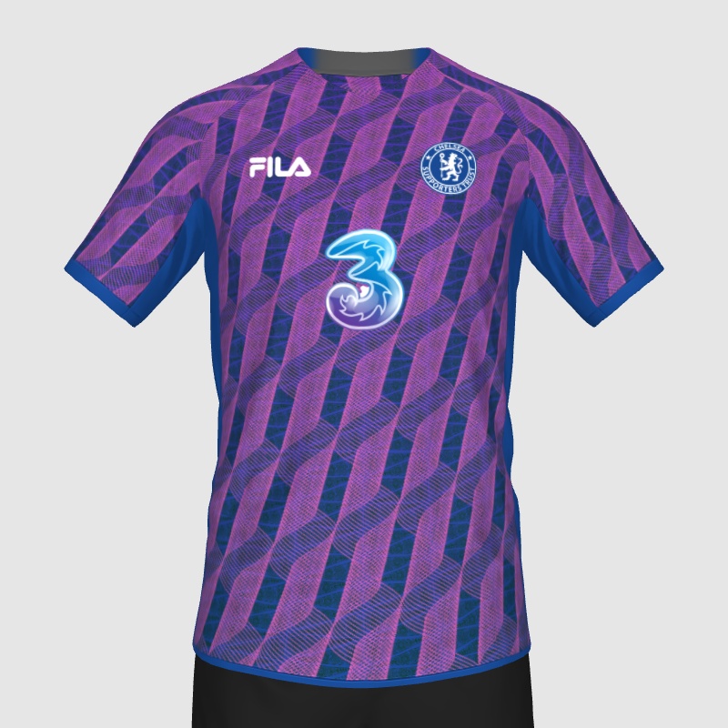 Chelsea home kit concept - FIFA 23 Kit Creator Showcase