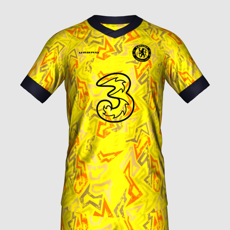 Chelsea - Umbro Third Concept - FIFA 23 Kit Creator Showcase