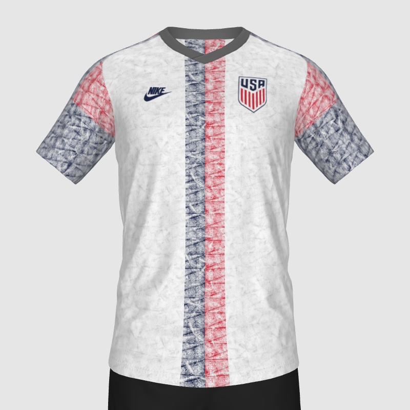 USA home kit concept - FIFA 23 Kit Creator Showcase
