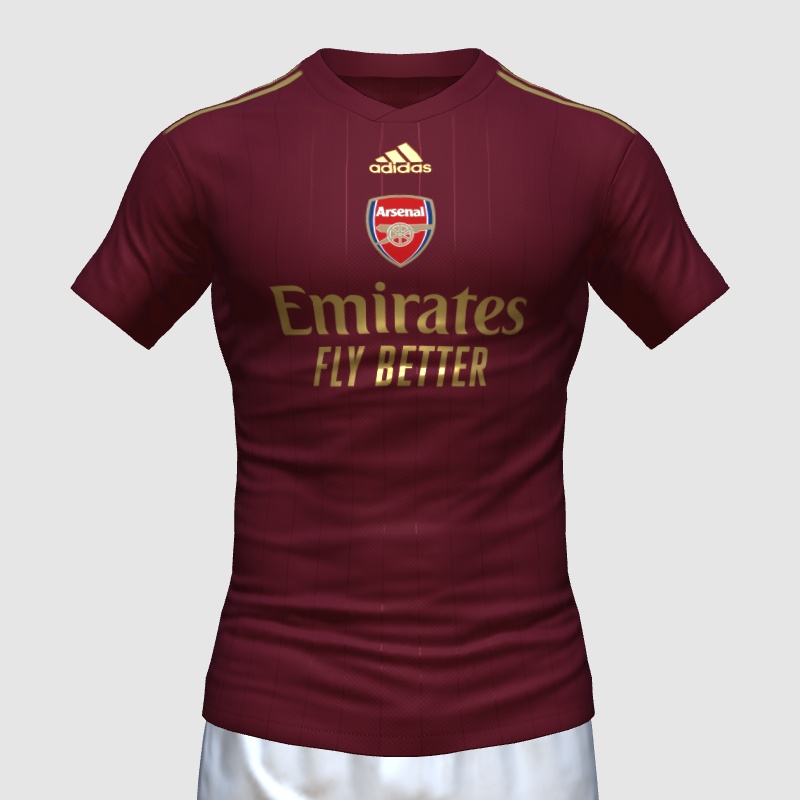 Arsenal Home Concept - FIFA Kit Creator Showcase