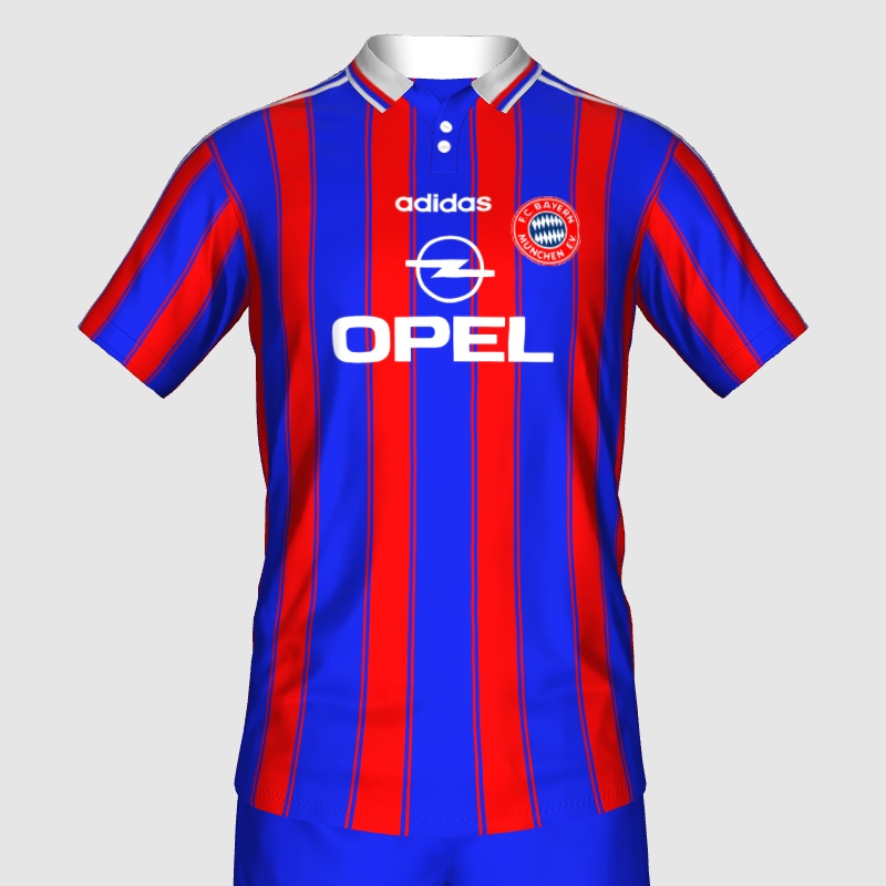 Bayern München 1995-97 Classic Kit Remake - FIFA Kit Creator Showcase