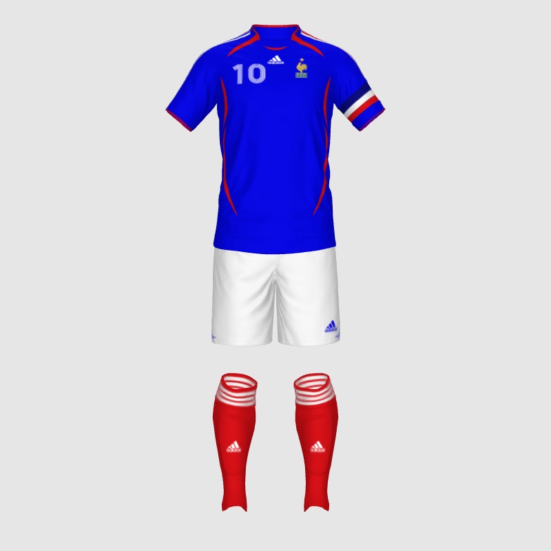 France 2006 Home Fifa Kit Creator Showcase