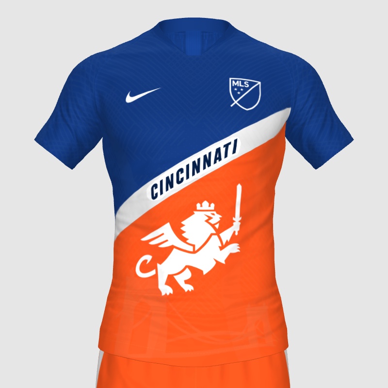 FC Cincinnati Logo Full Kit - FIFA Kit Creator Showcase