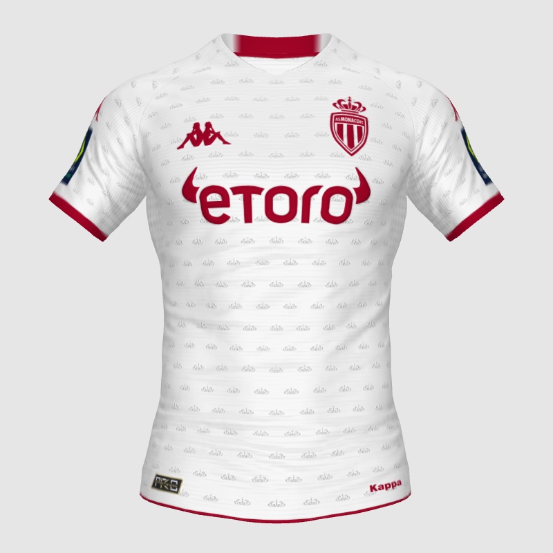 AS Monaco FC Away Kit Concept - FIFA Kit Creator Showcase