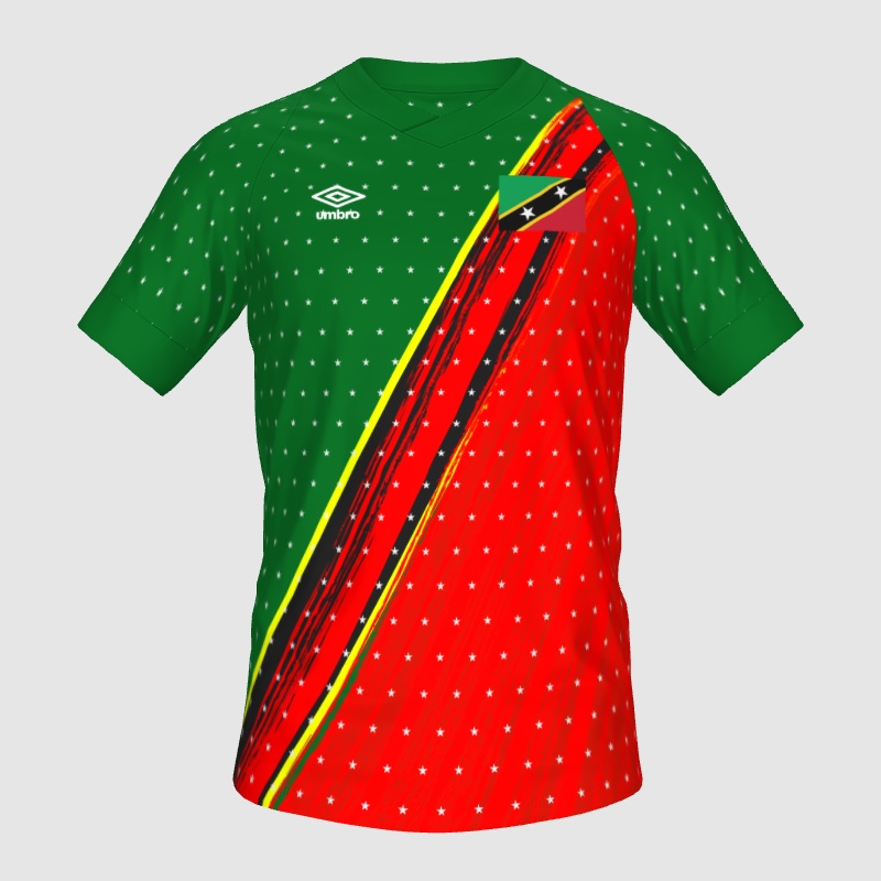 Saint Kitts concept kit - FIFA Kit Creator Showcase