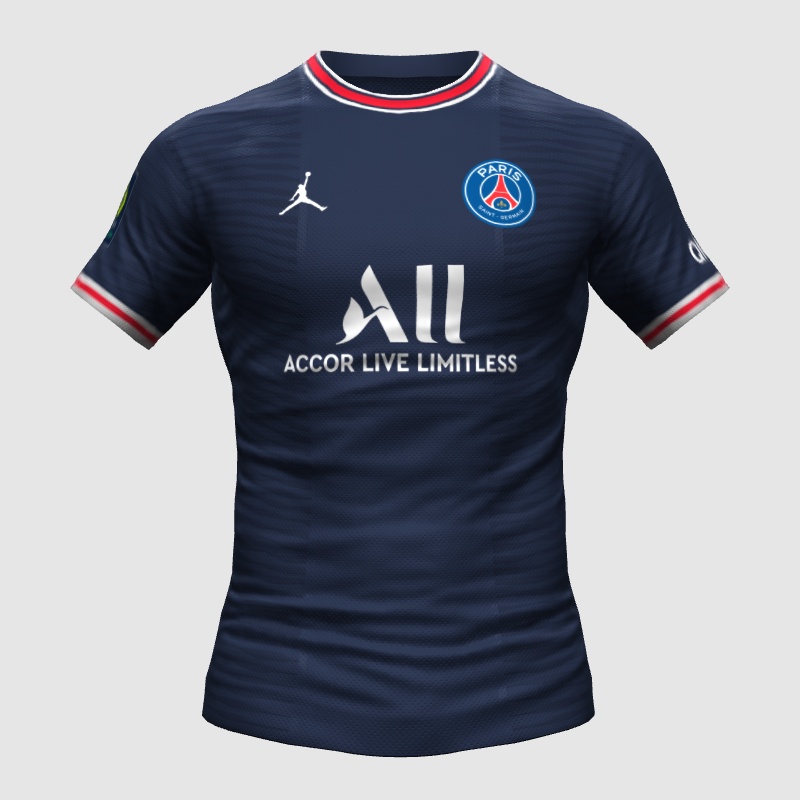 Paris Saint Germain PSG 21/22 Home Kit - FIFA Kit Creator Showcase