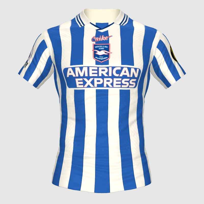 Brighton home BHAFC - FIFA 23 Kit Creator Showcase