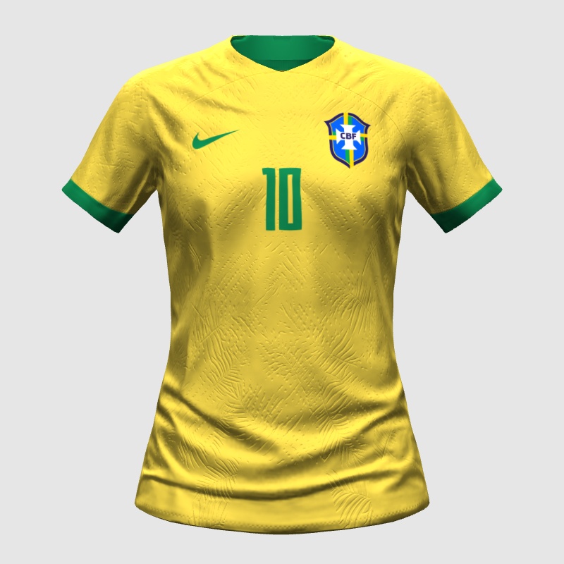 [WOMEN'S WORLD CUP] Brazil Home - FIFA Kit Creator Showcase