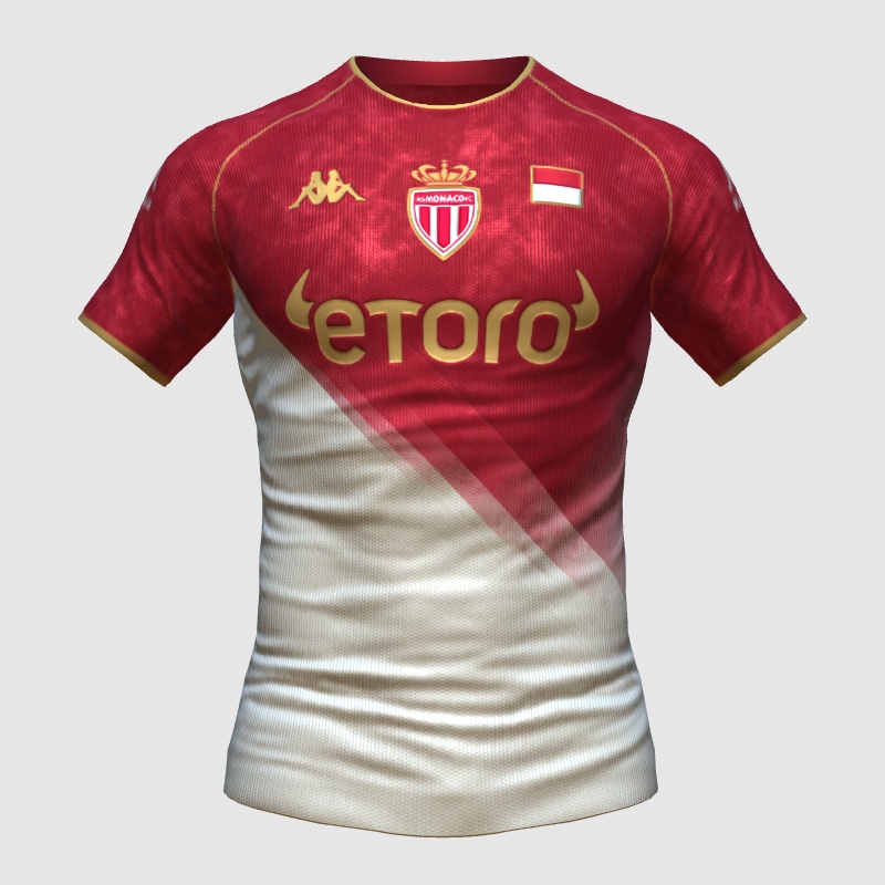 AS Monaco Home Concept - FIFA Kit Creator Showcase