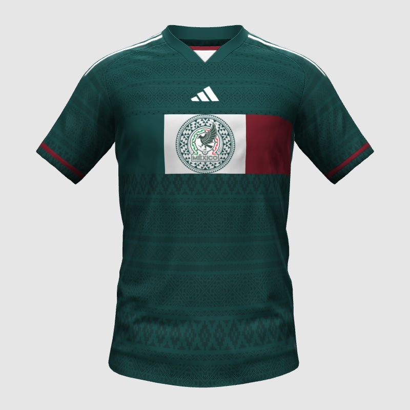 Mexico Home World Cup 2022 - FIFA Kit Creator Showcase