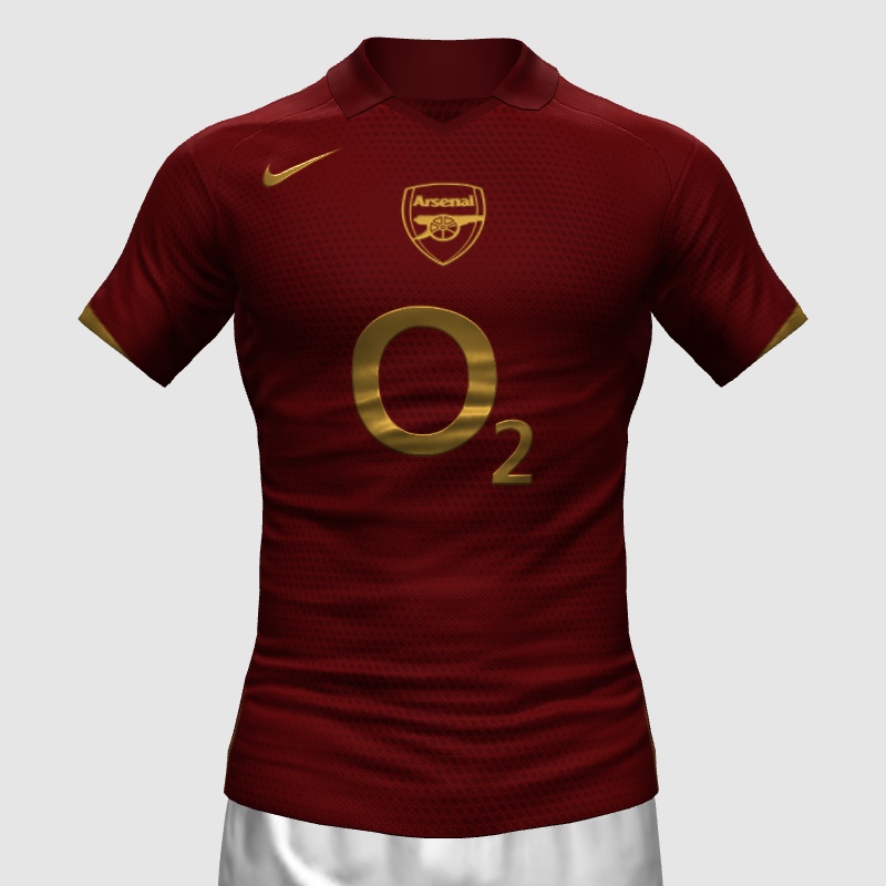 Arsenal Home 2006 Redux - FIFA Kit Creator Showcase