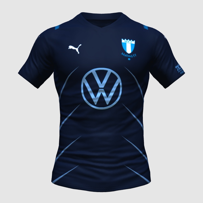 PUMA MALMO BLUE AWAY 22-23 - FIFA Kit Creator Showcase