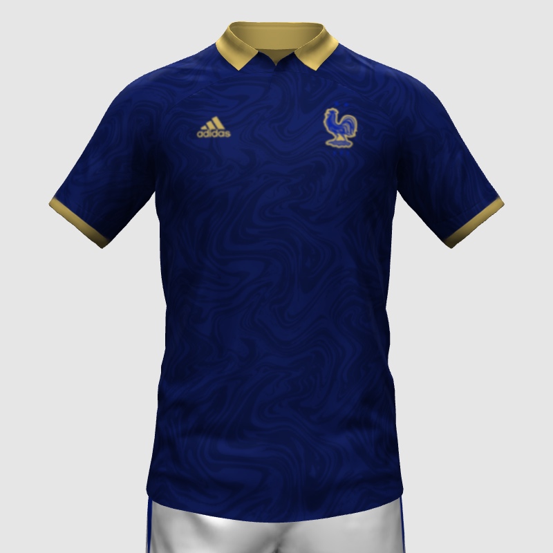 WC France Home - FIFA 23 Kit Creator Showcase