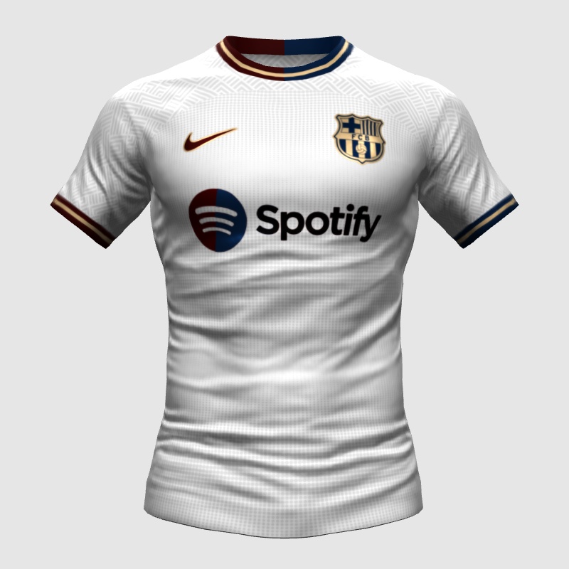 Fc Barcelona X Nike White Fifa Kit Creator Showcase
