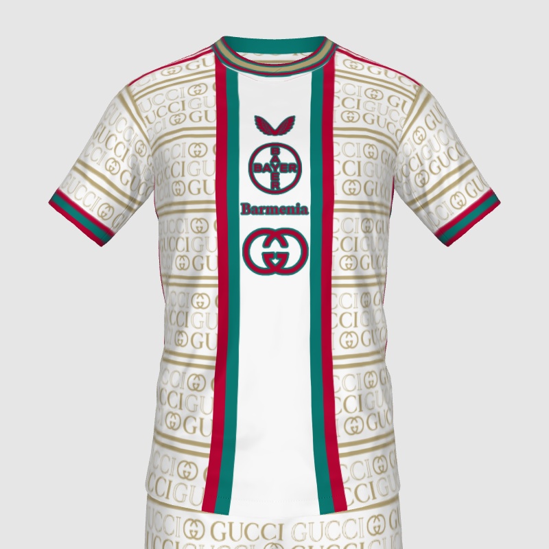 LEVERKUSEN x GUCCI third kit - FIFA Kit Creator Showcase