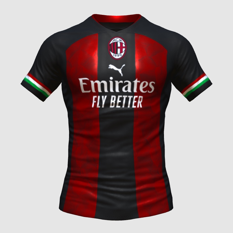 AC Milan Home Concept - FIFA Kit Creator Showcase
