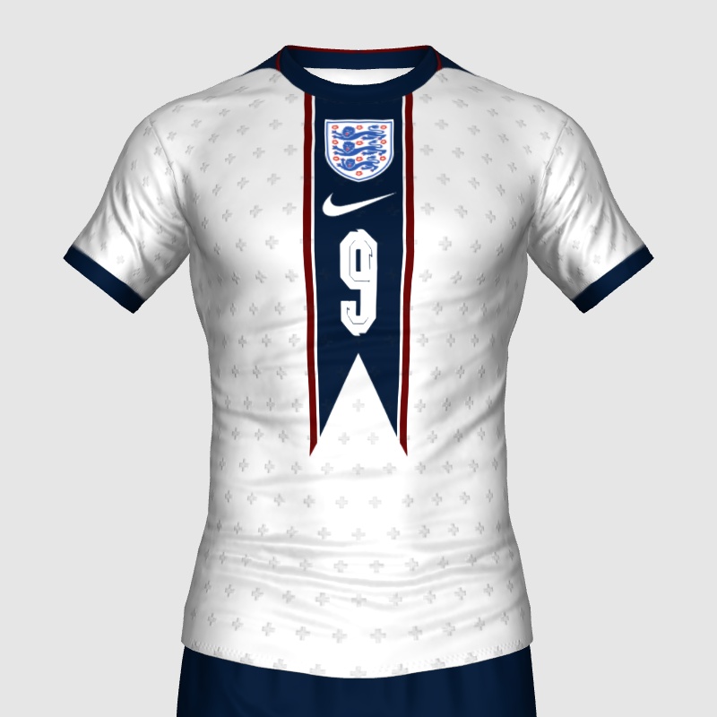 ENGLAND HOME CONCEPT - FIFA 23 Kit Creator Showcase