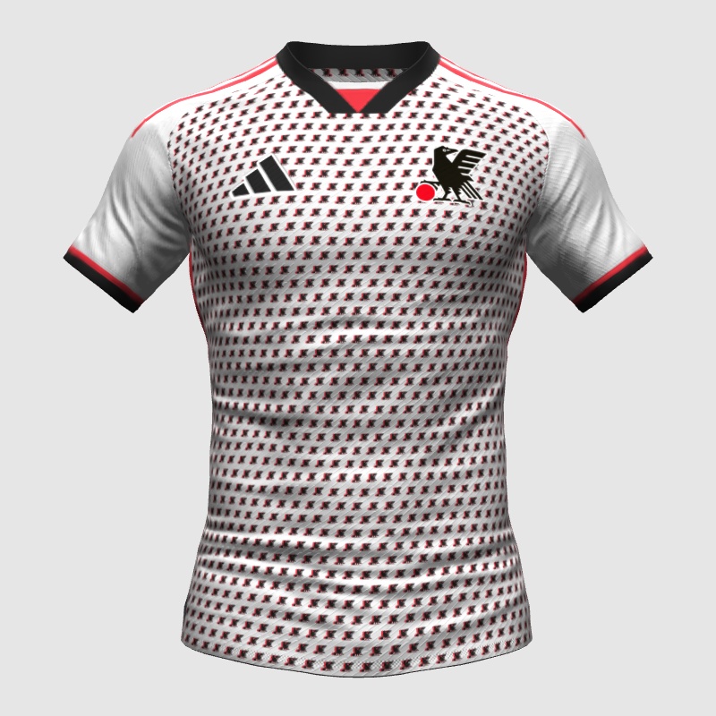 Japan 2022 Qatar World Cup away concept kit - FIFA Kit Creator Showcase