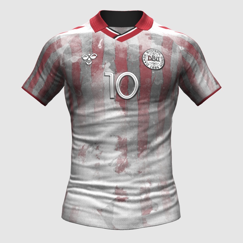 Denmark World Cup Away Kit Concept - FIFA Kit Creator Showcase