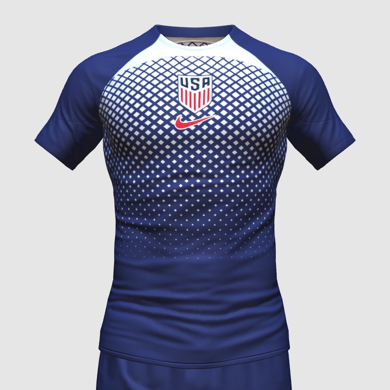 USA Concept (2002 inspired) - FIFA Kit Creator Showcase