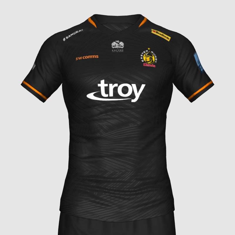 Exeter Chiefs Home Kit - FIFA Kit Creator Showcase