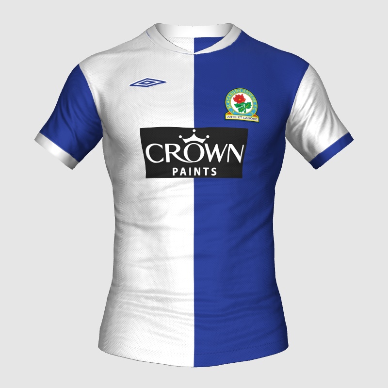 Blackburn Rovers 08/09 Home - FIFA Kit Creator Showcase