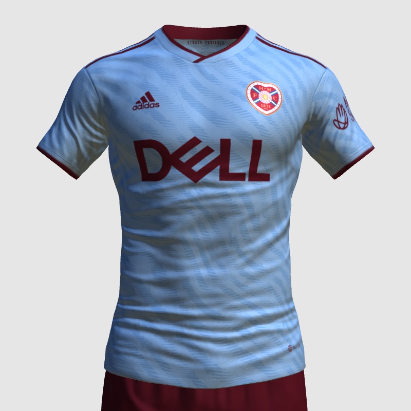 Hearts x Adidas Away - FIFA Kit Creator Showcase
