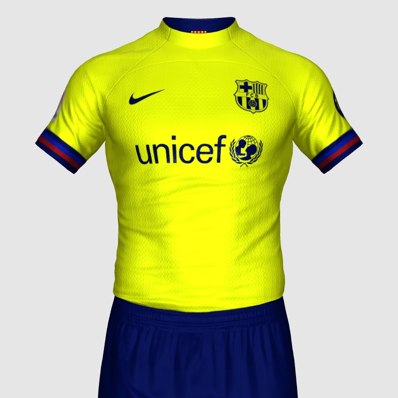 FC Barcelona 2006 inspired away jersey - FIFA Kit Creator Showcase