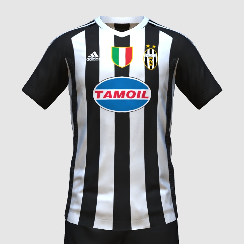 Juventus Home Kit 2002-2003 Adidas Remake - FIFA Kit Creator Showcase