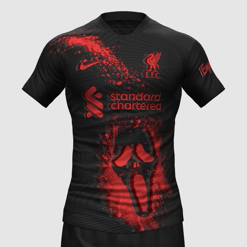 Liverpool Away Scream Halloween Special Edition - FIFA Kit Creator Showcase