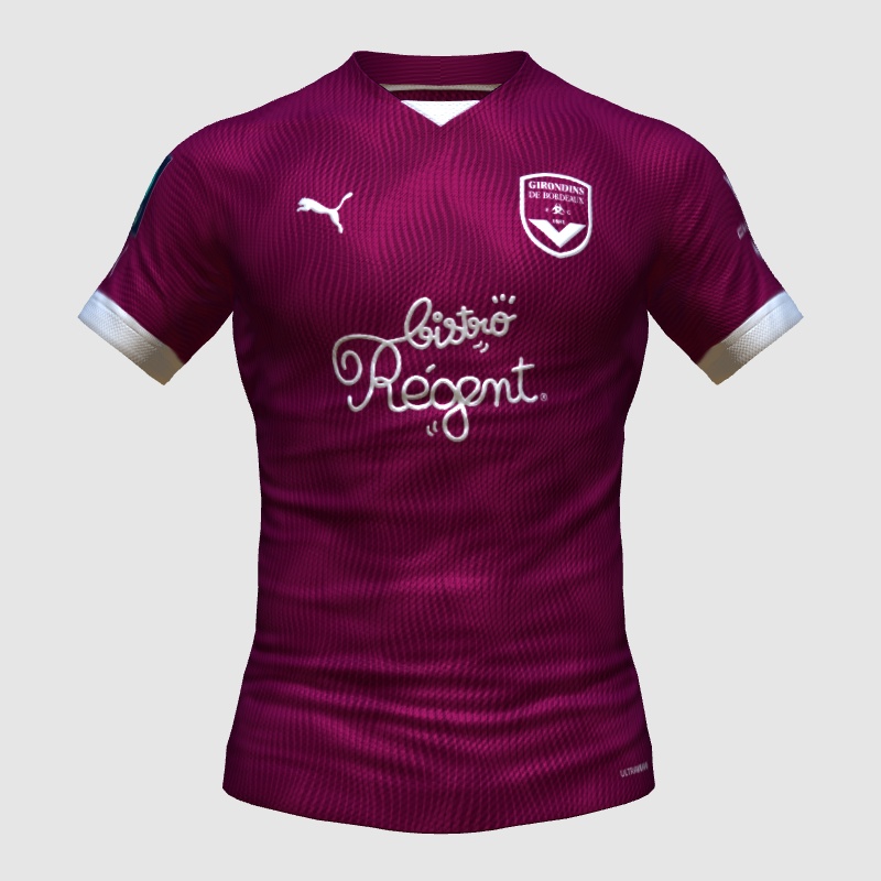 Bordeaux x Puma third concept - FIFA Kit Creator Showcase