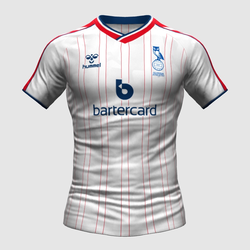 Oldham Athletic 2022/23 away concept kit - FIFA 23 Kit Creator Showcase
