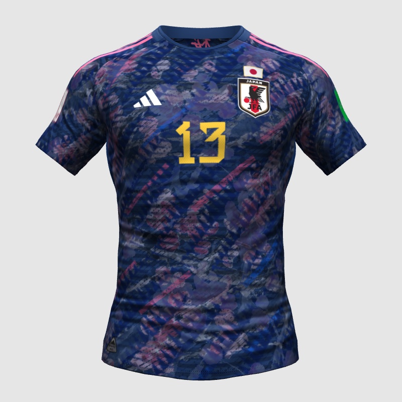 Adidas Japan alternative home kit concept - FIFA Kit Creator Showcase