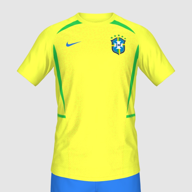 BRAZIL 2002 REIMAGINED - FIFA Kit Creator Showcase