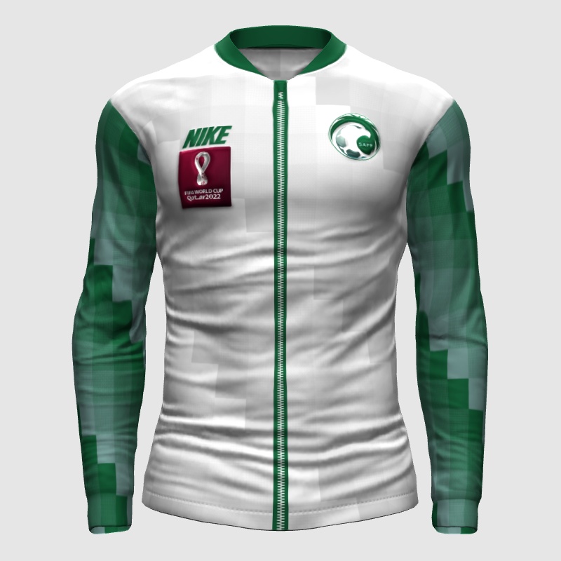 Saudi Arabia World Cup Jacket Redesign - FIFA Kit Creator Showcase