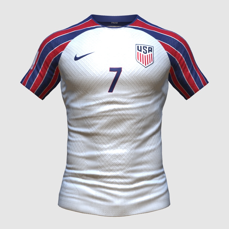 USA home concept - FIFA 23 Kit Creator Showcase