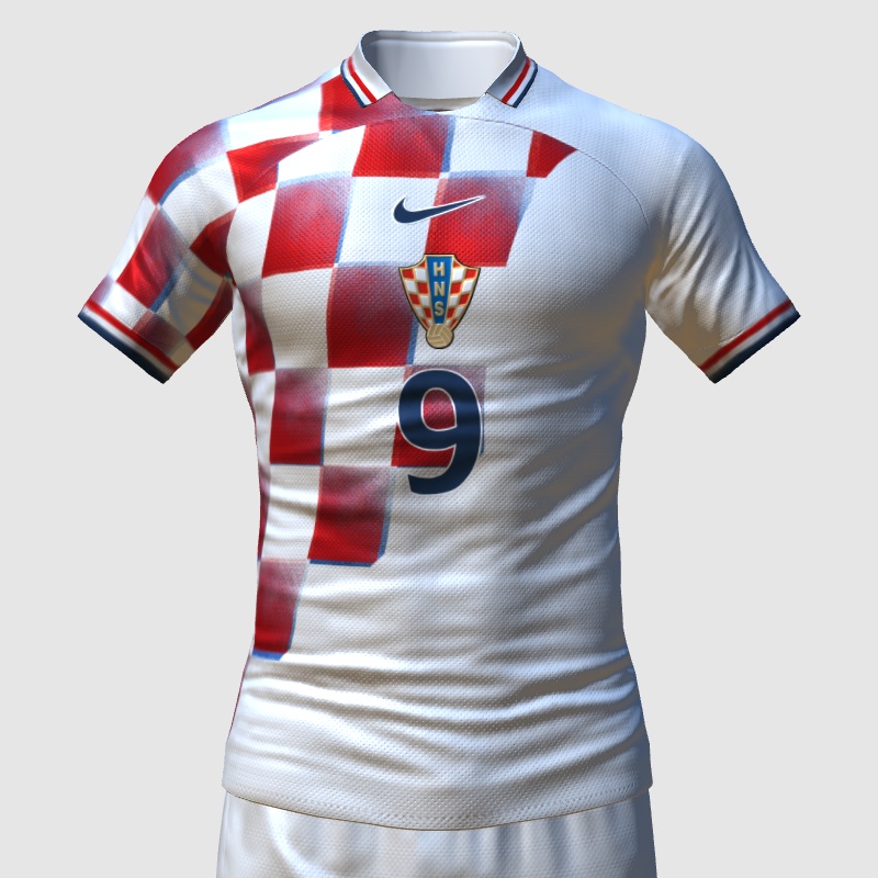 Croatia 1998 home (Modern) - FIFA Kit Creator Showcase