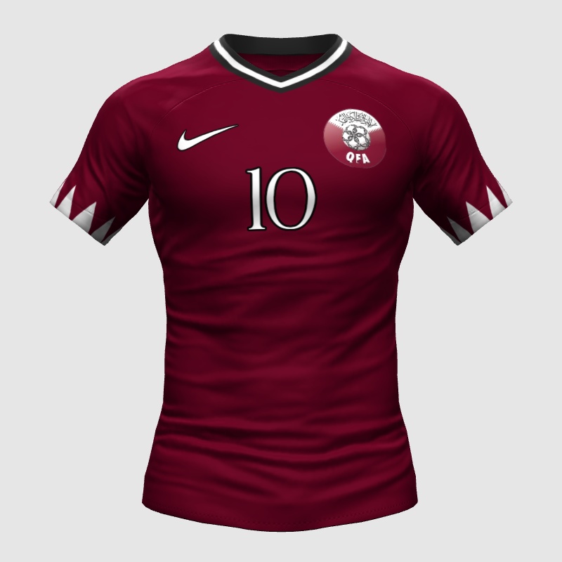 WORLD CUP 22 - QATAR HOME KIT - FIFA 23 Kit Creator Showcase