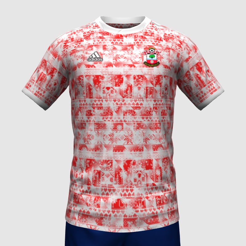 Southampton Christmas Kit - FIFA Kit Creator Showcase